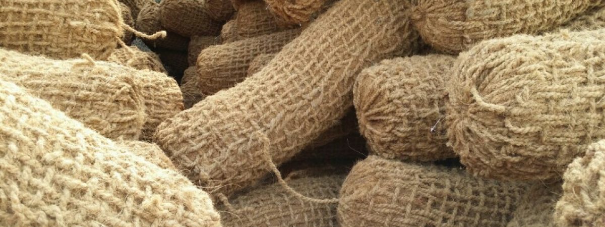 Erosion Control Coir Log - EKA CoCo